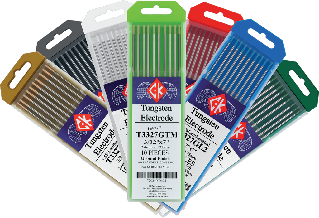 TIG Welding Tungsten Electrodes | Canada Welding Supply – Canada ...
