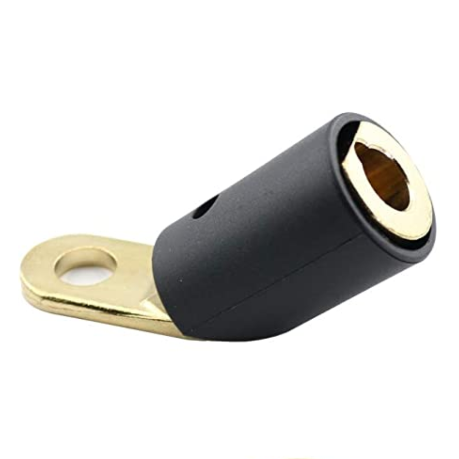 Shop Dinse 35 Stud Connector Terminals - 45 Degree | Canada Welding Supply