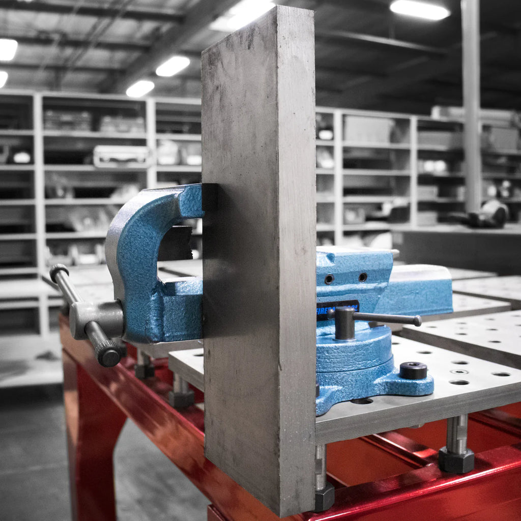 Shop Fireball Tool 5” Jaw Forged Bench Vise | Canada Welding Supply