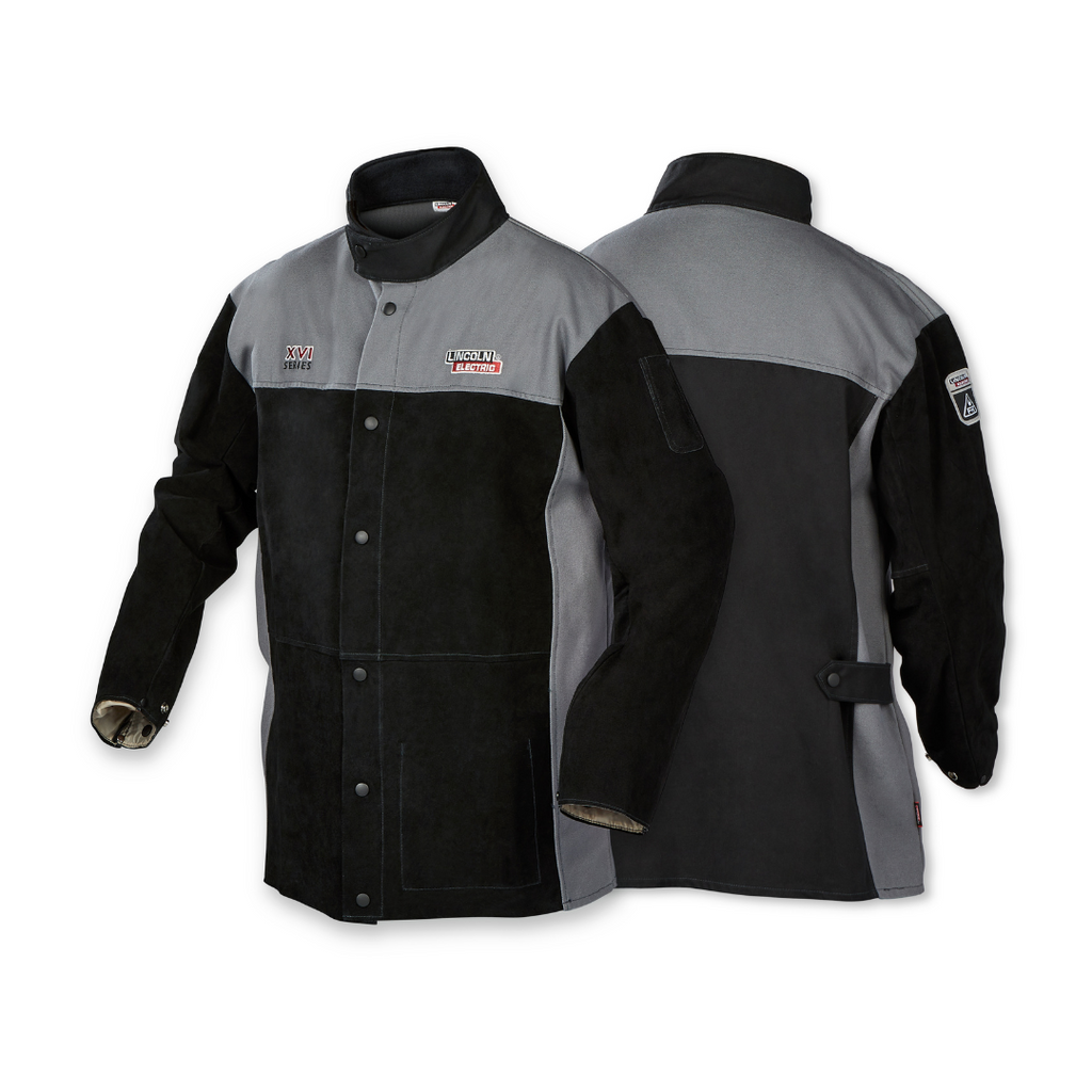 Shop Lincoln Electric XVI Series Split Leather FR Welding Jackets ...