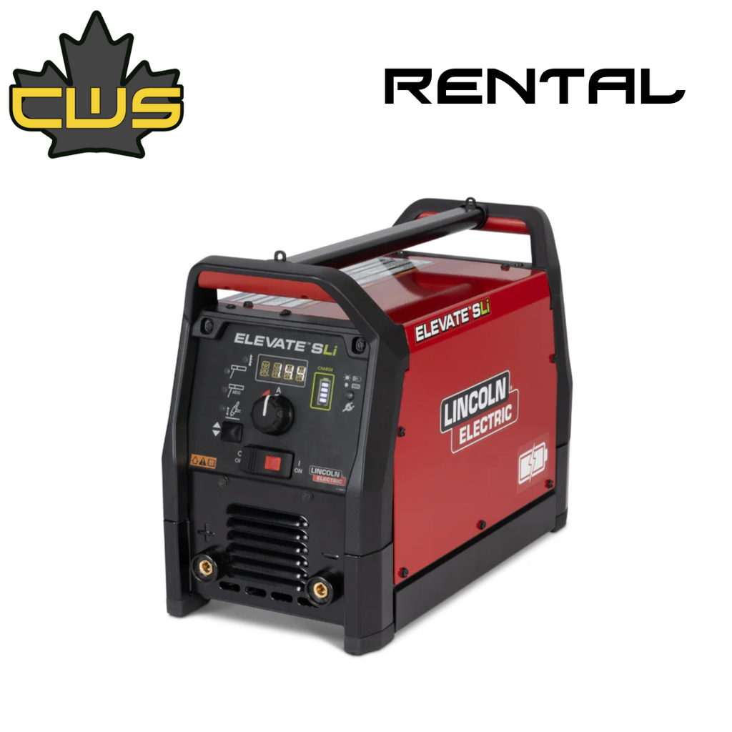 Shop Rental - Lincoln Elevate SLi Battery Powered Welder | Canada ...