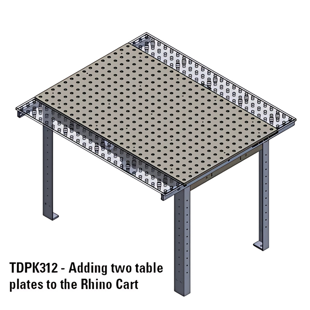 Shop BuildPro Rhino Plate Expansion Kit w/ Two 6" x 48" Plates | Canada ...