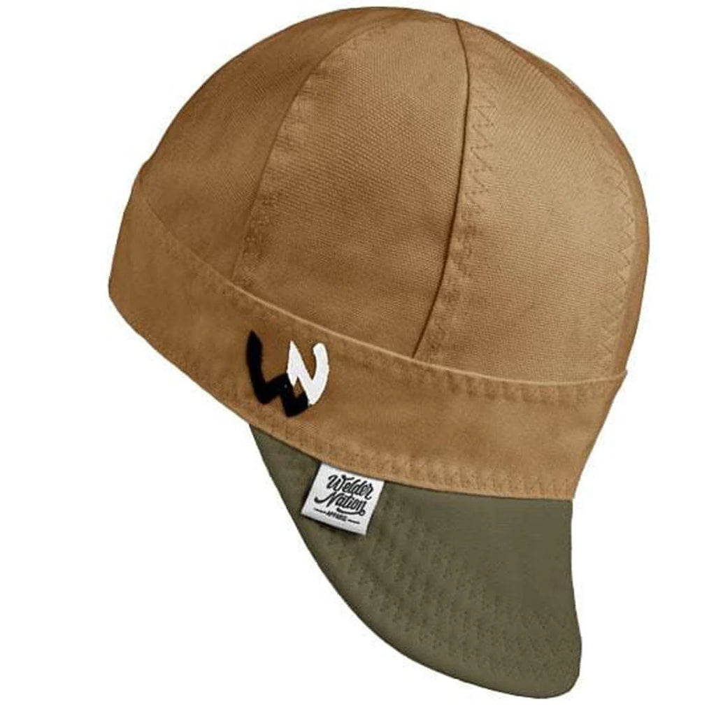 Shop WelderNation The Drifter Tan Welding Beanie | Canada Welding Supply