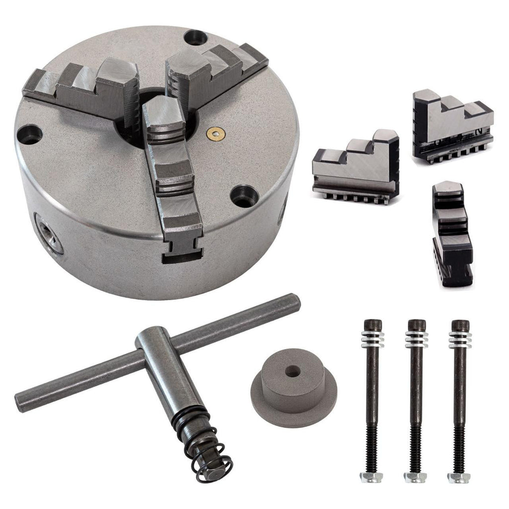 Shop 6" Precision 3-Jaw Heavy Duty Positioner Chuck | Canada Welding Supply