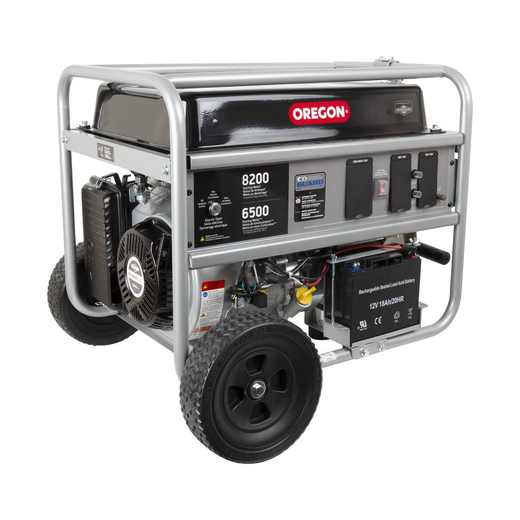 Shop Briggs & Stratton Oregon 6500 Watt Portable Generator w/ Electric ...
