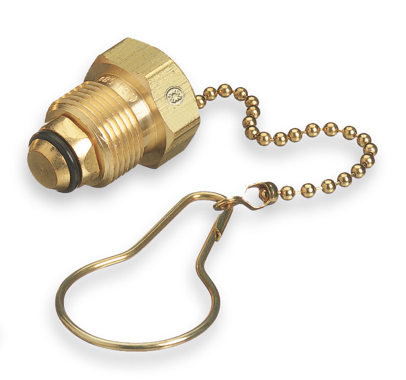 Shop Western CP-590, CGA 590 Plug and Chain | Canada Welding Supply