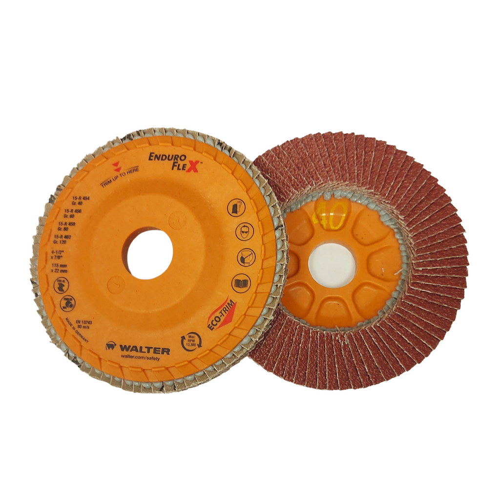 Shop Walter ENDURO-FLEX Flap Discs (7/8 Arbor) | Canada Welding Supply