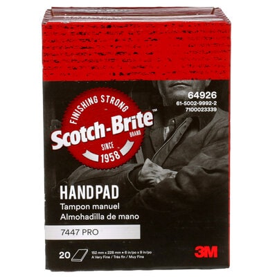 Shop 3M ™ Scotch-Brite ™ Pro mélange PAD MAIN 7447 | Canada Welding Supply